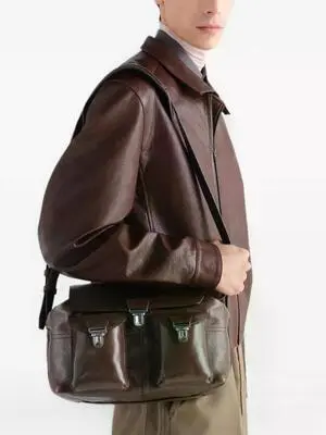 LEMAIRE Medium Gear Bag In Leather