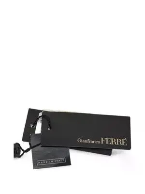 Gianfranco Ferre Sculpted-buckle Belt