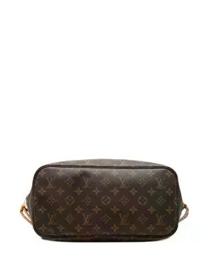 LOUIS VUITTON Monogram Neverfull Mm Tote Bag - Brown