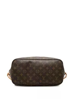 LOUIS VUITTON Monogram Neverfull Mm Tote Bag - Brown