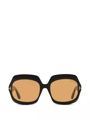 TOM FORD Ren Square-frame Sunglasses - Black