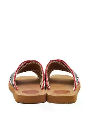 Chloé Woody Threaded Flat Sandals