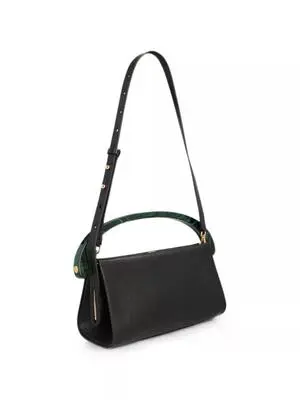 Dries Van Noten Small Leather Bag - Black