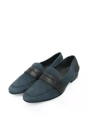 LANVIN Panelled Penny-slot Loafers