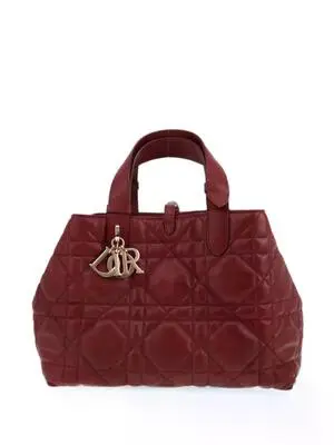 Dior 2020s Toujours Cannage Handbag - Red