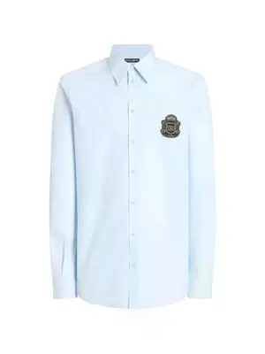 Dolce & Gabbana Cotton Poplin Martini Shirt
