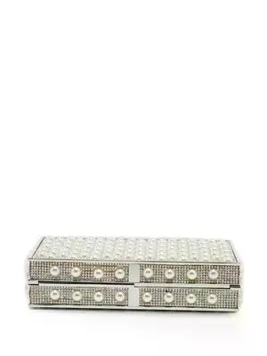 SOPHIA WEBSTER Clara Crystal Pearl Clutch Bag