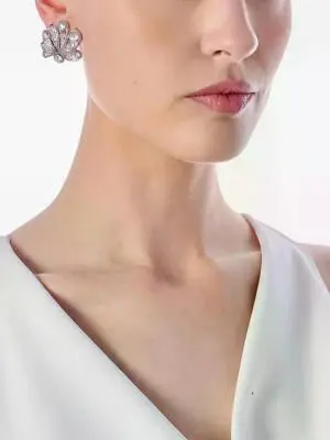 ANABELA CHAN Chanterelle Diamond Earrings Silver