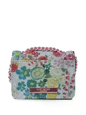 Kurt Geiger Micro Kensington Quilted Floral Shoulder Bag