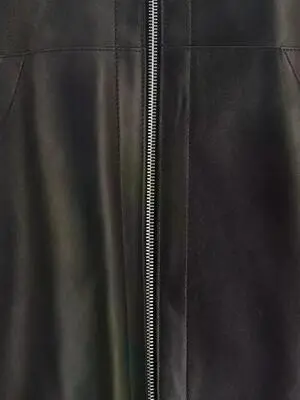 Khaite Darlu Hooded Leather Jacket