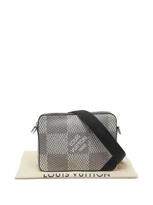 LOUIS VUITTON Trio Damier Graphite 3d Messenger Bag - Grey