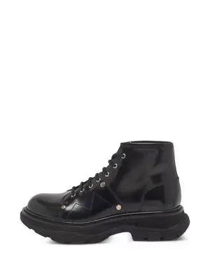 Alexander Mcqueen Lug Sole Boots For Men
