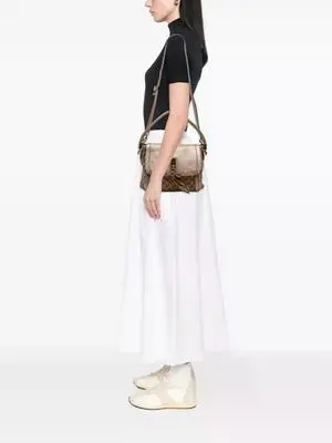 Gucci 2016-2026 Gg Canvas Bella Flap Satchel