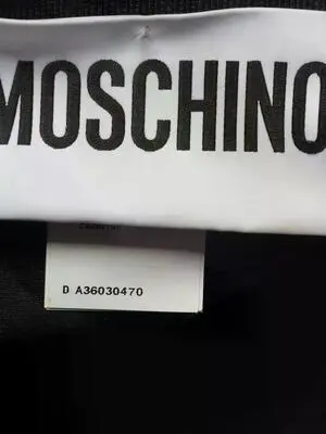 Moschino Quilted Leather Cap