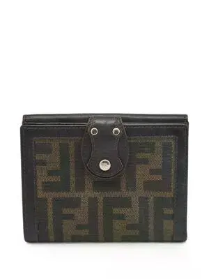 Fendi Zucca Wallet - Brown