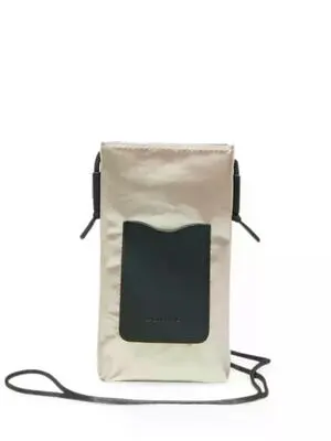 JACK GOMME Likid Light Metallic-effect Phone Bag - Gold