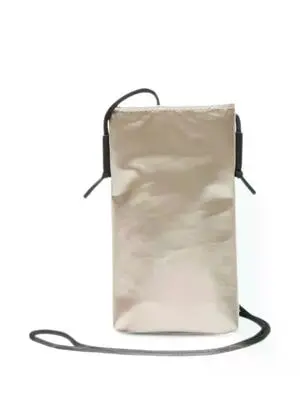JACK GOMME Likid Light Metallic-effect Phone Bag