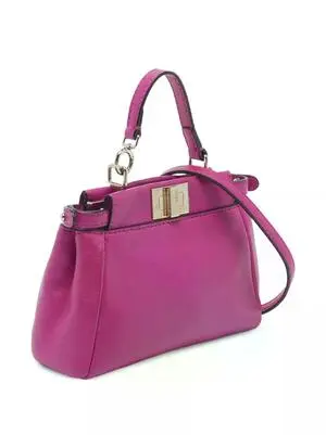 Fendi Mini Peekaboo Tote Bag - Pink