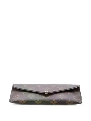 LOUIS VUITTON Jeanne Wallet Monogram Canvas Small Wallets - Brown