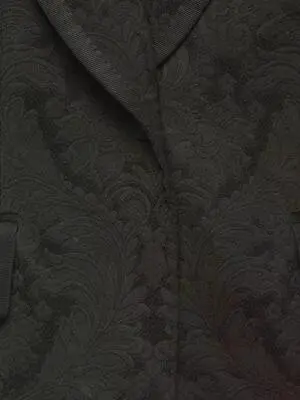 Dolce & Gabbana Floral Jacquard Shawl Lapel Blazer