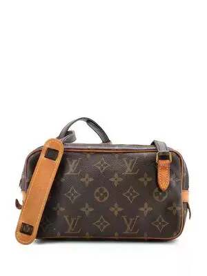 LOUIS VUITTON Pochette Marly Bandouliere Bag Monogram Canvas Crossbody Bag