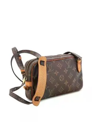 LOUIS VUITTON Pochette Marly Bandouliere Bag Monogram Canvas Crossbody Bag