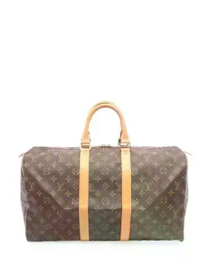 LOUIS VUITTON 2001 Monogram Keepall 45 Travel Bag