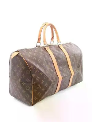 LOUIS VUITTON 2001 Monogram Keepall 45 Travel Bag