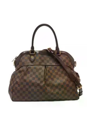 LOUIS VUITTON 2008 Gm Trevi Damier-ebene Tote Bag - Brown