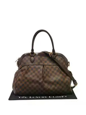 LOUIS VUITTON 2008 Gm Trevi Damier-ebene Tote Bag - Brown