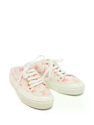 LOUIS VUITTON Stellar Monogram Mules - Neutrals