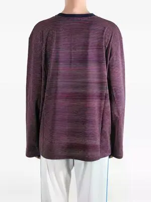 Miu Miu Striped Jersey T-shirt