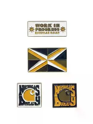 Carhartt Work In Progress Nicholas Daley Enamel Pins
