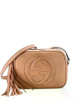 Gucci Soho Disco Leather Small Crossbody Bag - Neutrals