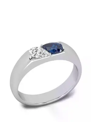 SOLO FOR DIAMONDS X Astra Starr Diamond-embellished Ring - Silver