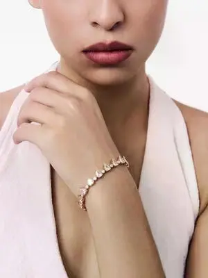 DI VOLPE Lo Scudo Sapphire Tennis Bracelet - Pink