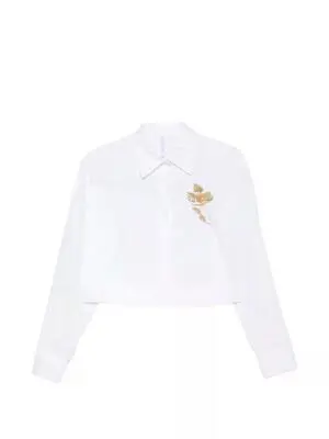 Imperial Cropped Long-sleeve Shirt