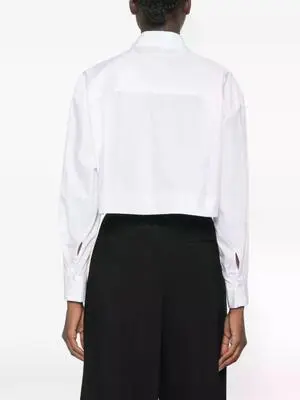 Imperial Cropped Long-sleeve Shirt