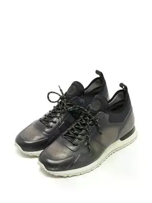 LOUIS VUITTON Run Away Leather Sneakers