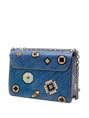 LOUIS VUITTON Epi Denim Azteque Twist Mm Crossbody Bag