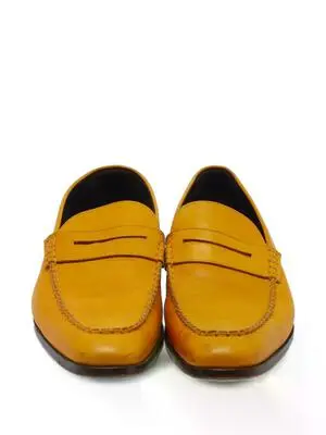Dsquared2 Leather Penny Loafers