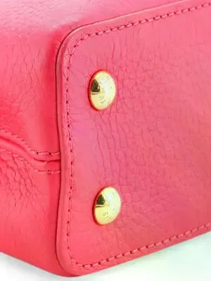 LOUIS VUITTON Flower Chain Capucines Mini Satchel Bag