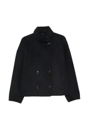 Max Mara Double-breasted High-neck Jacket