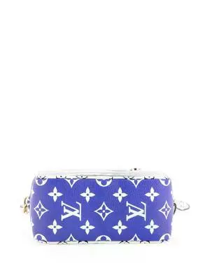 LOUIS VUITTON Beach Pouch Limited Edition Cities Colored Monogram Giant Clutch Bag