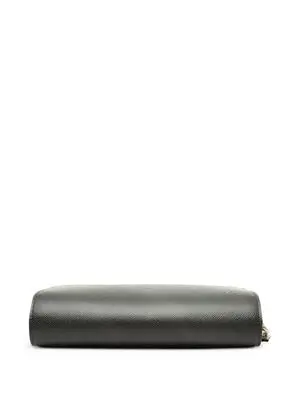 LOUIS VUITTON Taiga Leather Pochette Baikal Clutch Bag