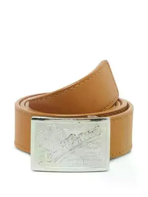 LOUIS VUITTON 2004 Travelling Requisites Leather Belt - Neutrals
