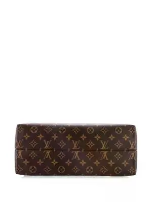 LOUIS VUITTON Alma Bnb Handbag Monogram Canvas With Leather Satchel