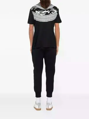 Neil Barrett Camouflage-print Graphic-print T-shirt