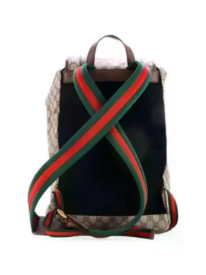 Gucci Soft Gg Coated Canvas Large Backpack