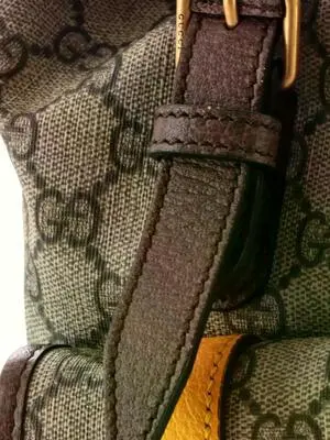 Gucci Soft Gg Coated Canvas Large Backpack